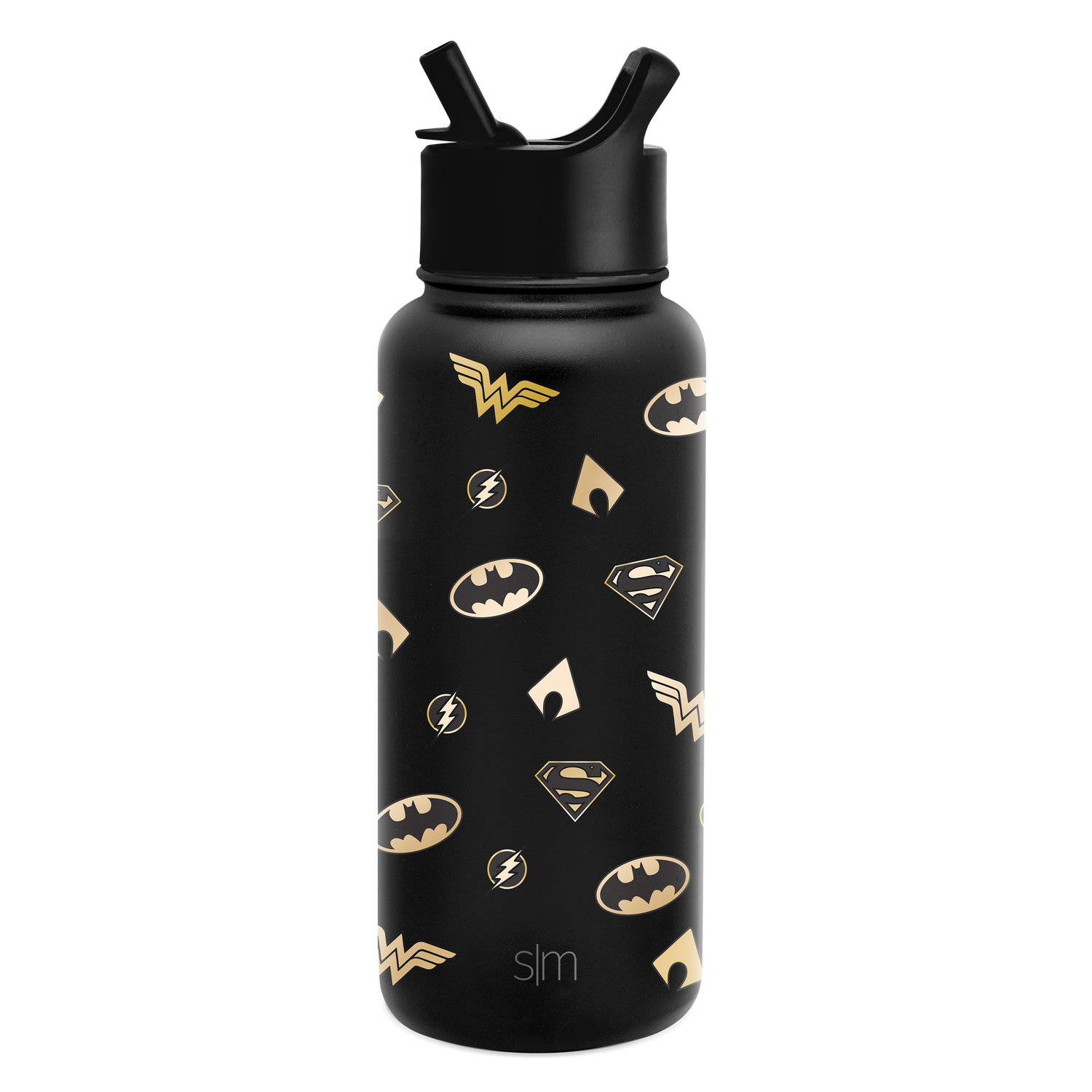 Summit Water Bottle with Straw Lid – Simple Modern