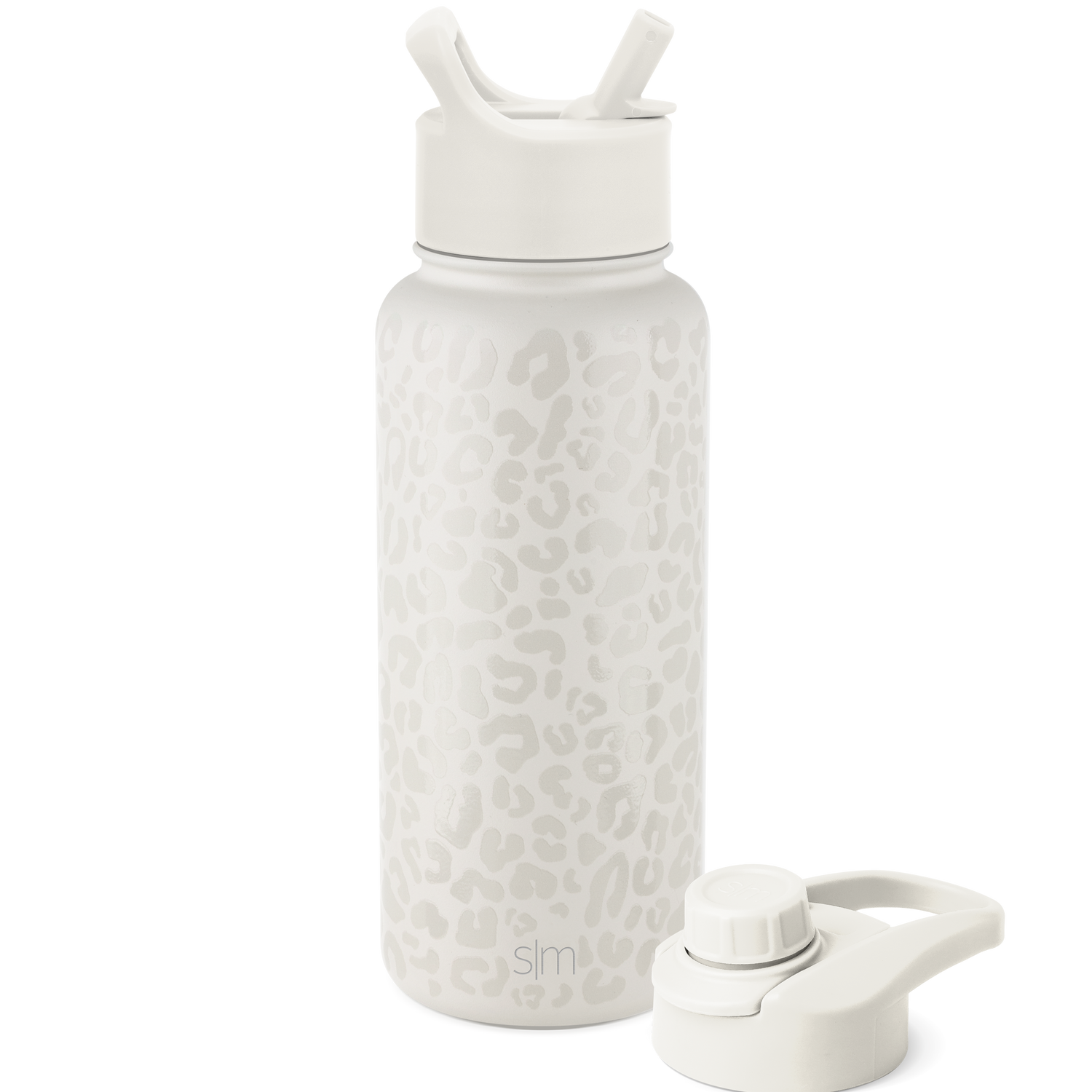 Summit Water Bottle with Straw Lid and Chug Lid – Simple Modern