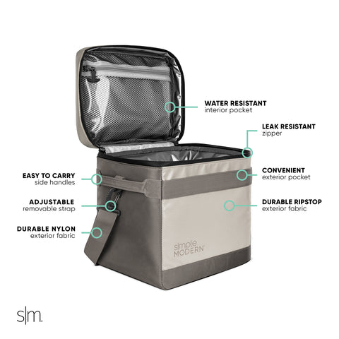 Day Cooler - 12 Can Soft Cooler – Simple Modern