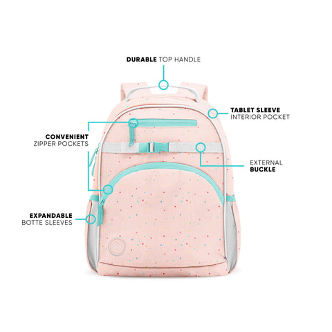 Fletcher Kids' Backpack - Medium – Simple Modern