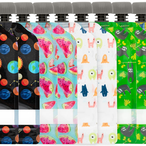 Simple Modern Reusable Baby Food Pouches - Refillable, 5-Oz.
