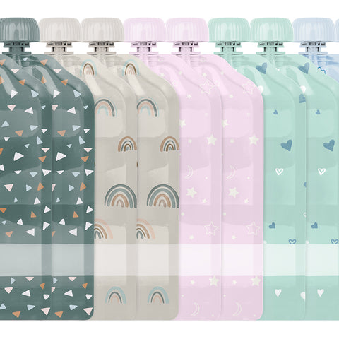 Simple Modern Reusable Baby Food Pouches - Refillable, 5-Oz.