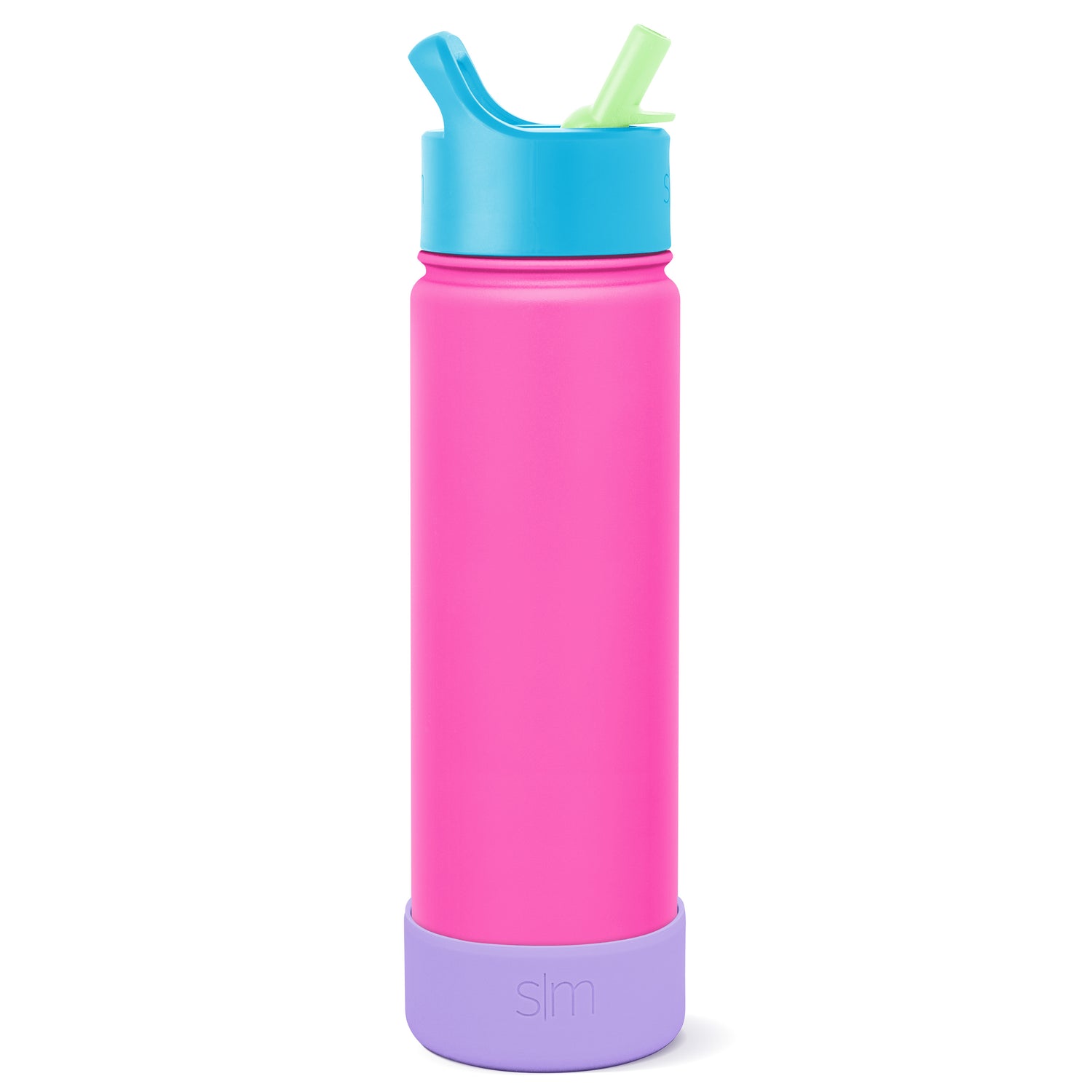 Summit Water Bottle with Straw Lid – Simple Modern