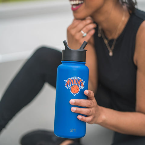 NBA Summit Water Bottle with Straw Lid - 32oz – Simple Modern