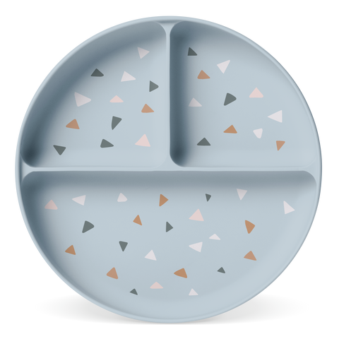 Parker Silicone Partitioned Plate – Simple Modern