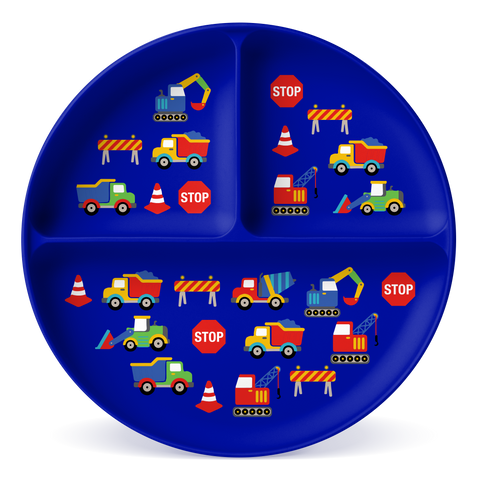 Parker Silicone Partitioned Plate – Simple Modern