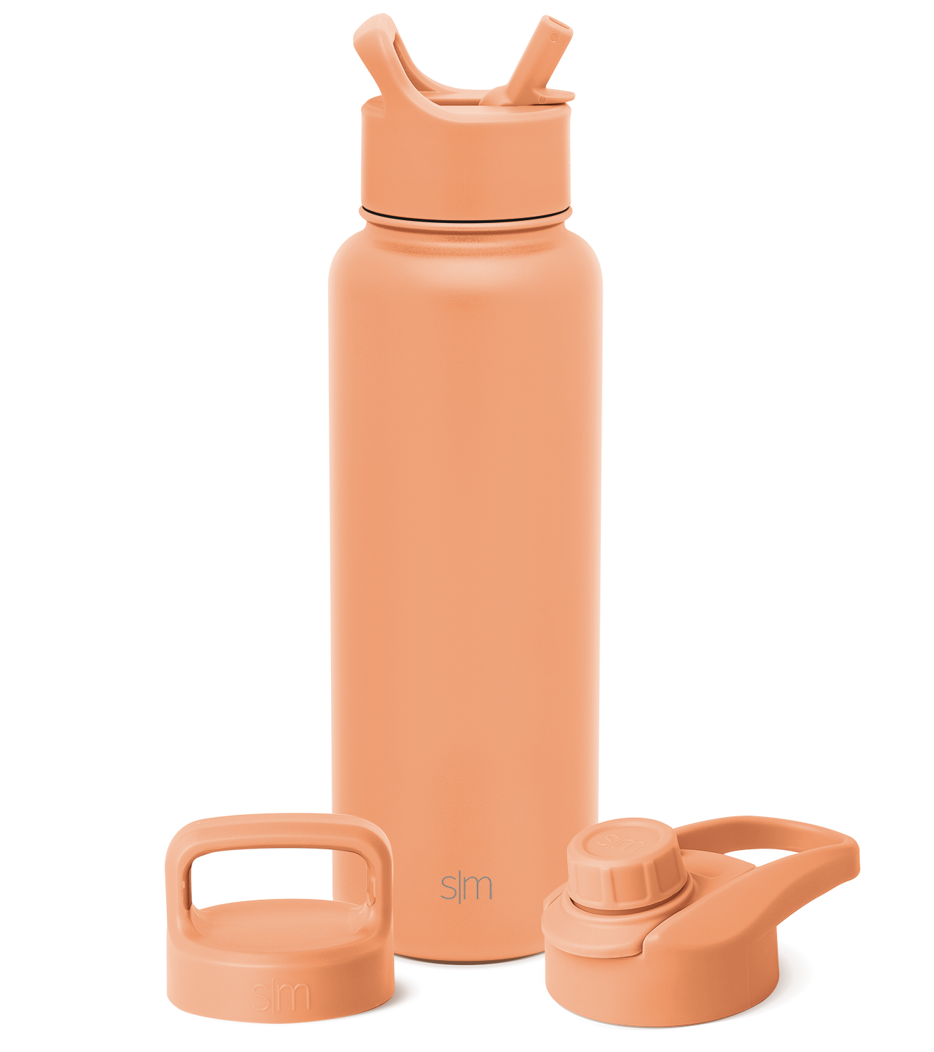 Summit Water Bottle with Straw Lid, Chug Lid, and Handle Lid – Simple ...